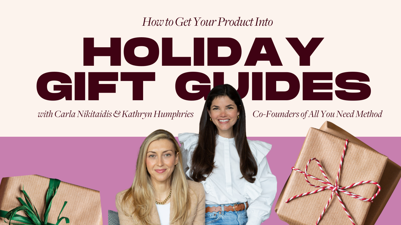 How to Land in Holiday Gift Guides with All You Need Method